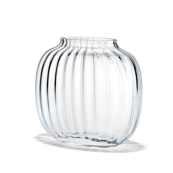 花瓶 フラワー ベース おしゃれ ホルムガード 北欧 ガラス HOLME GAARD プリムラ PRIMULA オーバルベース H17.5cm 透明 クリア ギフト インテリア 生花 おしゃれ ...