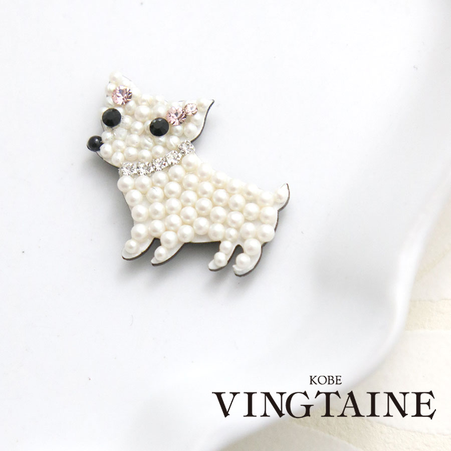 マグネットブローチ（チワワ） NB060 | ブローチ | ヴァンテーヌ（VINGTAINE）公式WEBSHOP