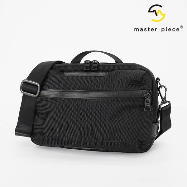 マスターピース master-piece ショルダーバッグ progress tough プログレス タフ ミニバッグ メンズ バッグ 日本製 ブラック 02400-ba | ブランド [正規 ...