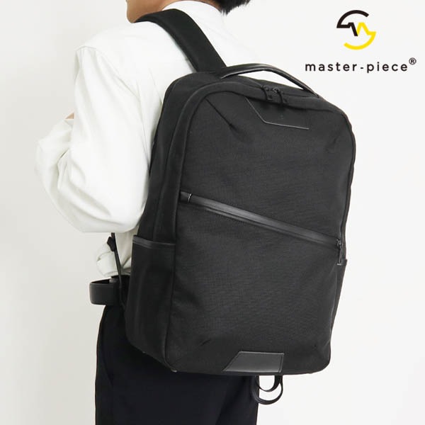 マスターピース master-piece デイバック progress tough プログレス タフ バックパック リュックサック メンズ バッグ 日本製 ブラック 02401-ba ...