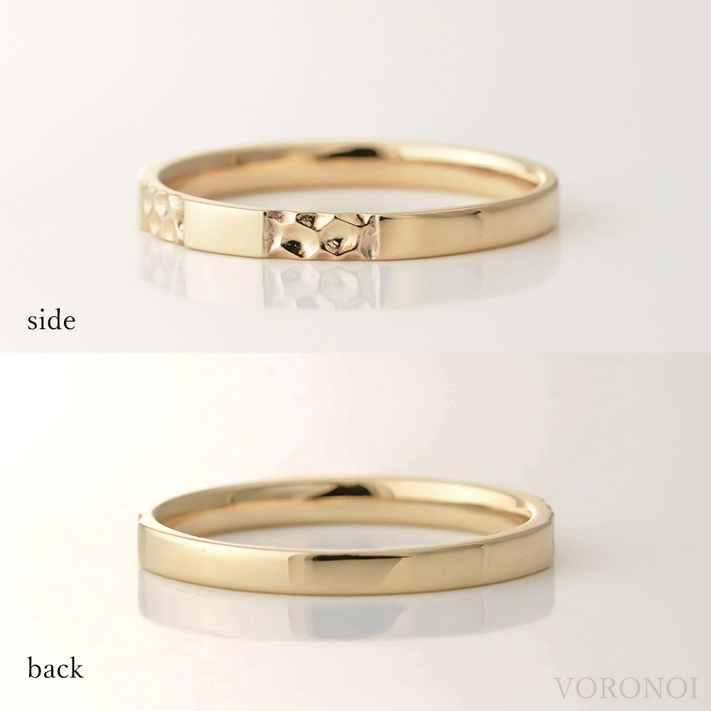 リング - 市松 - （M） K10|VORONOI/ボロノイ ｰ 繊細・モダン・オリジナルジュエリーブランド