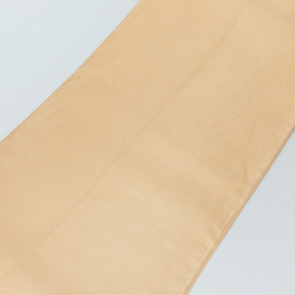 中古】 袋帯 六通柄 吉祥文様 正絹(金銀糸除く) 金糸 ゴールド系