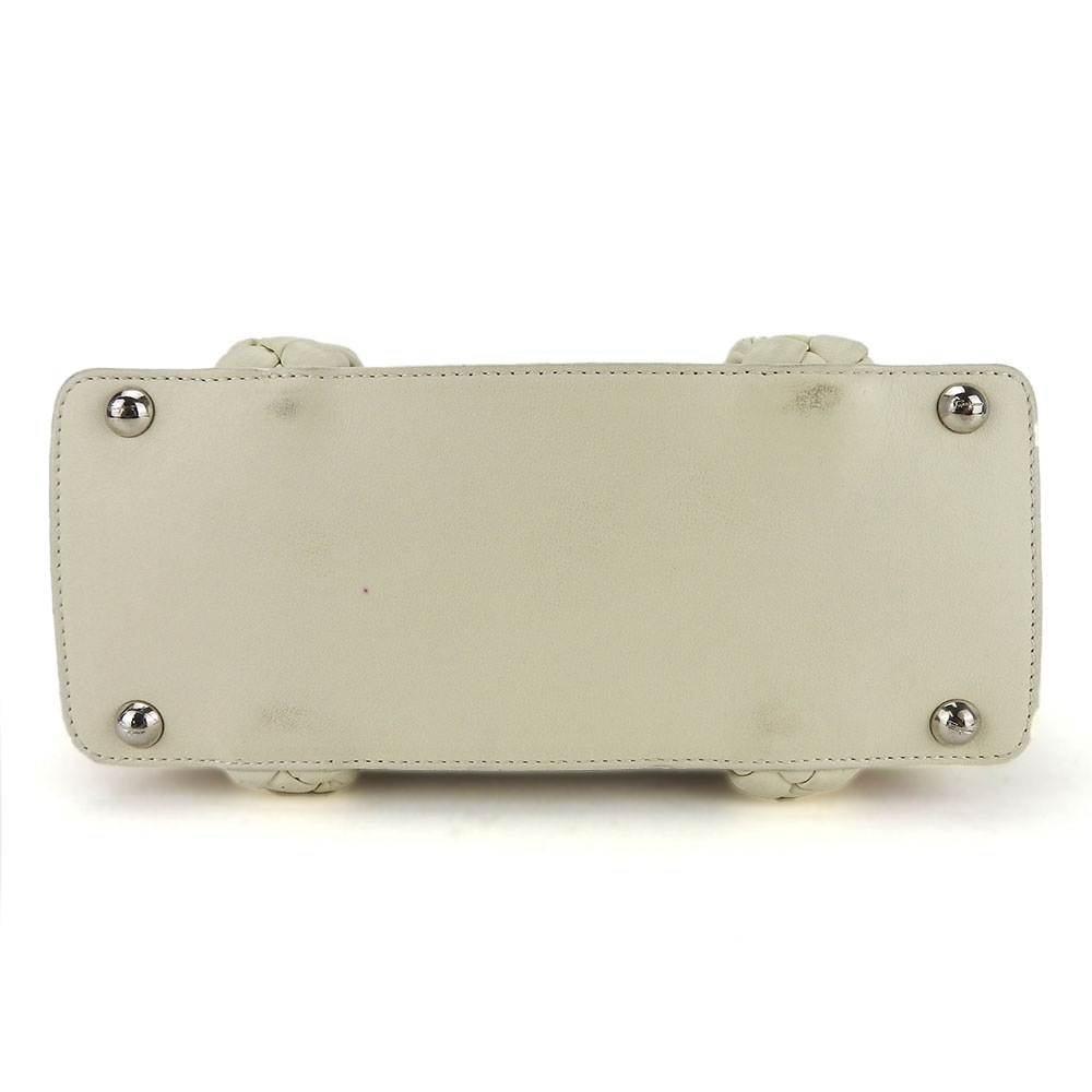 中古】 サルヴァトーレフェラガモ ハンドバッグ EX-21 5362 サテン