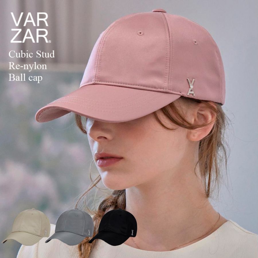 VARZAR バザール VA Cubic Stud Re-nylon Ball Cap | ファッション,帽子 | VERTEX WEB SHOP