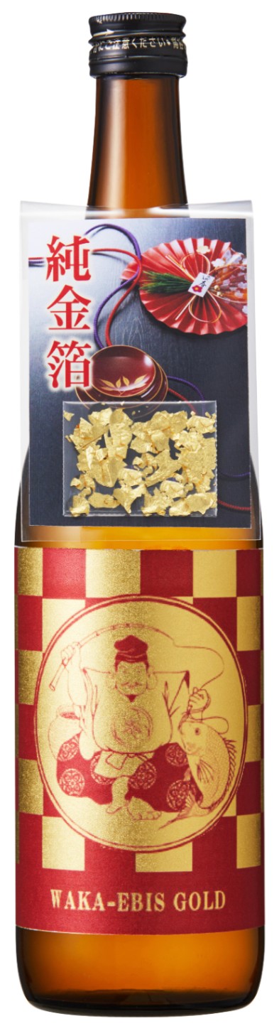 純米酒 WAKA-EBIS GOLD 720ml (クリアカートン入り） | 銘柄で選ぶ,若戎 | 蔵元直売サイト 若戎酒造