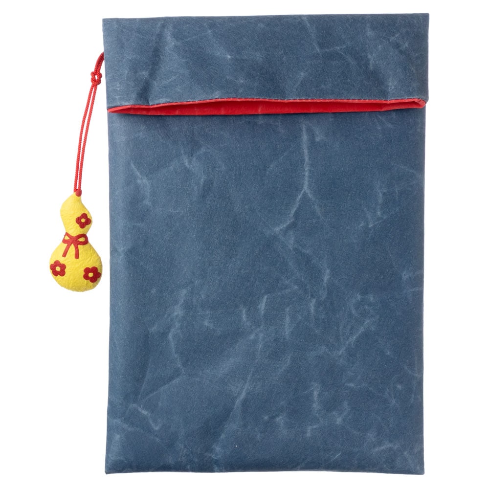 めでたや 御朱印帳袋 黄 ちどり 丈夫な紙製の御朱印帳ケース 山梨県の工芸品 Goshuin book case | こだわりの和雑貨 和敬 ...