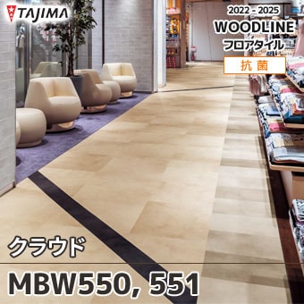 MBW550 MBW551 [クラウド] タジマ フロアタイル (マティル) ケース販売