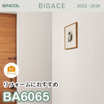 BA6065 （旧） リフォームにおすすめ シンコール 壁紙 ビッグエース 2022-2024