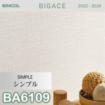 BA6109 （旧） シンコール 壁紙 ビッグエース 2022-2024