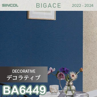 BA6449 （旧） シンコール 壁紙 ビッグエース 2022-2024