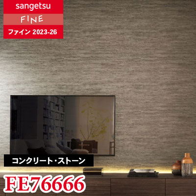 FE76666 [コンクリート・ストーン] サンゲツ 壁紙 FINE ファイン 2023-26 m販売