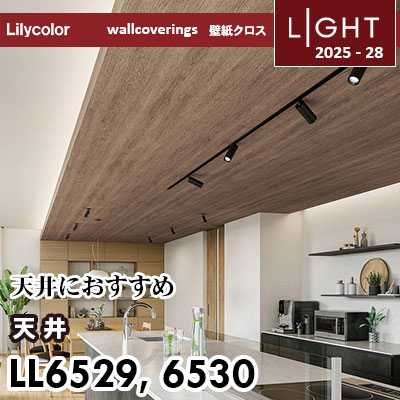 LL6529 LL6530 天井におすすめ リリカラ 壁紙 ライト 2025-28 m販売