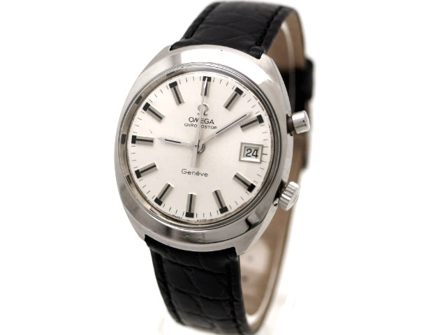 オメガ ジュネーブ クロノストップ Cal.920 手巻 OH済 USED OMEGA