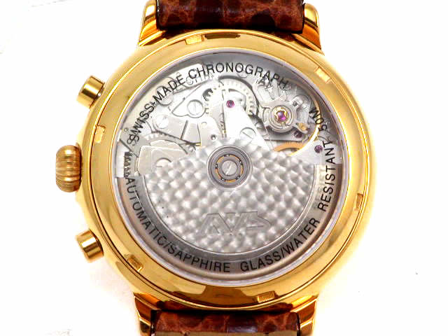 バルジュー7750 ヨコハマ AVS オートマチック クロノグラフ AVS001GCH