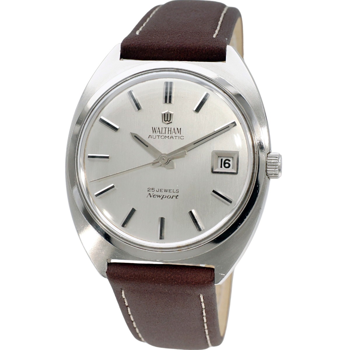 ウォルサム ニューポート 2724 Cal.HT167 自動巻 OH済 1960年代 Waltham