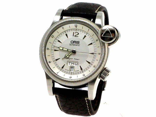 オリス フライトタイマー 635 7568 40 61F 42mm 自動巻 USED Oris