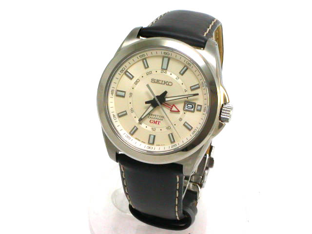 セイコー スピリット パーペチャルカレンダー SBQJ019 クオーツ USED