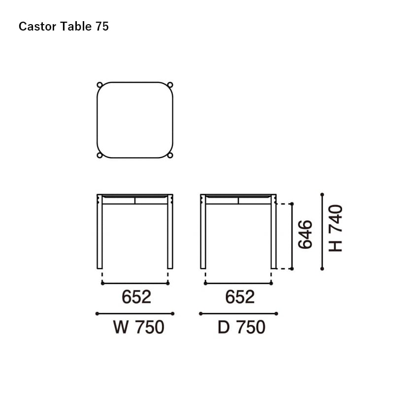 [Karimoku New Standard]Castor Table キャストールテーブルの紹介・購入ページ｜LT LOTTO AND TRES [LT / ロット アンド トゥレス]公式 ...