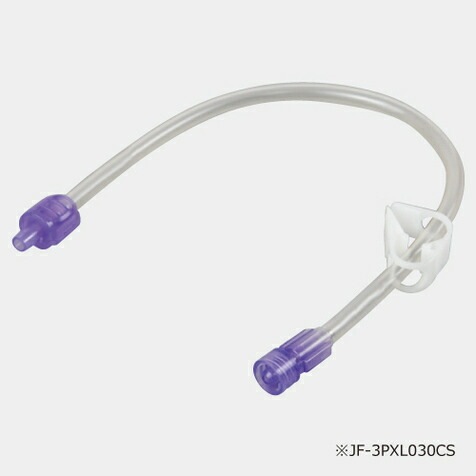 JMS ジェイフィード ペグロック延長チューブ(ISO80369-3規格) バルーンボタン用 先端ストレート(クランプ付) 30cm 2本入 JF-3PXL030CS | 医療用品,胃ろう ...