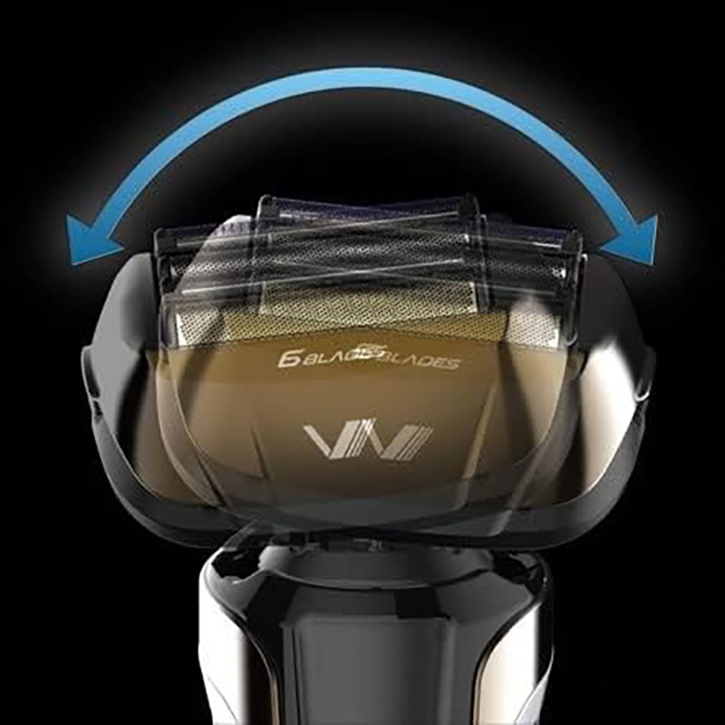 IZUMI メンズシェーバー 6枚刃 IZF-V991-N マクセルイズミ 往復式シェーバー ハイエンドシリーズ 6枚刃洗浄器付きモデル Iゴールド | 電化製品 | WE良品（online ...