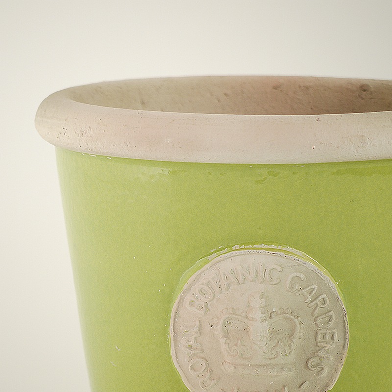 Kew Pots ライム Mサイズ 植木鉢 キューポット | Kew Long Tom Pot, Lime M | Terrace ...