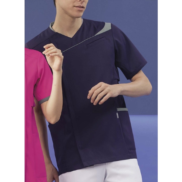 メンズジャケット CHM854-0109,CHM854-0940,CHM854-4043,CHM854-4340 / アシックス,モンブラン｜白衣の通販なら、白衣の専門店『ホワイトマックス社』