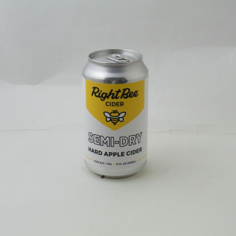 Right Bee Cider Hard Apple Cider Semi-Dry | サイダー（シードル）＆ペリー（ポワレ） | Wine ...