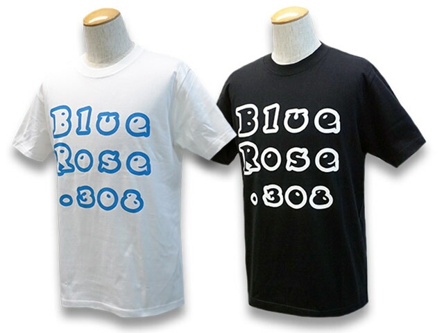 全2色【BLUE ROSE.308/ブルーローズ.308】「High Quality Crew Neck Tee Shakin Logo/ハイ ...