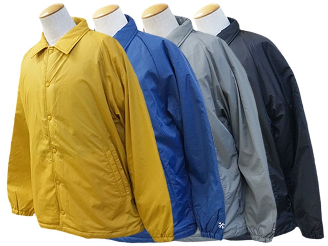 全4色【BLUCO/ブルコ】2024AW「Nylon Coach Jacket”Boa Lining”/ナイロンコーチジャケット”ボアライニング”」(147-31-020) | ブランド,B ...