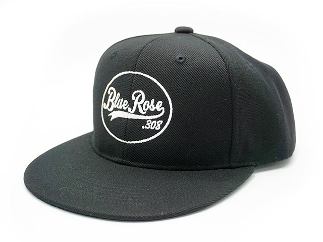 【BLUE ROSE.308/ブルーローズ.308】「Flat Visor Snapback Cap”Cursive Logo”/フラット ...