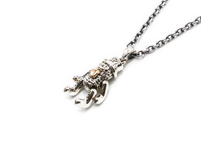 【Peanuts&Co/ピーナッツカンパニー】「Teddy Bero Peanuts Pendant Top＆Small Bero Peanuts Hook Chain”Round”/テディー ...