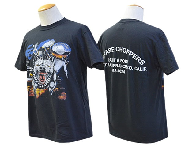 【BEWARE CHOPPERS/ビウェアチョッパーズ】「Printed S/S Tee”BEWARE OF DOG”/プリンテッドショート ...