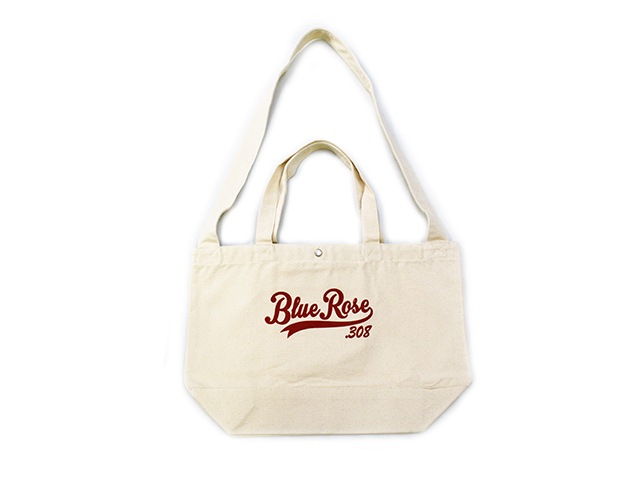 全2色【BLUE ROSE.308/ブルーローズ.308】「Heavy Canvs Switching Tote Bag”Cursive ...
