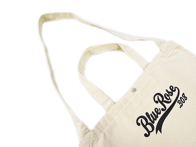 全2色【BLUE ROSE.308/ブルーローズ.308】「Heavy Canvs Switching Tote Bag”Cursive ...