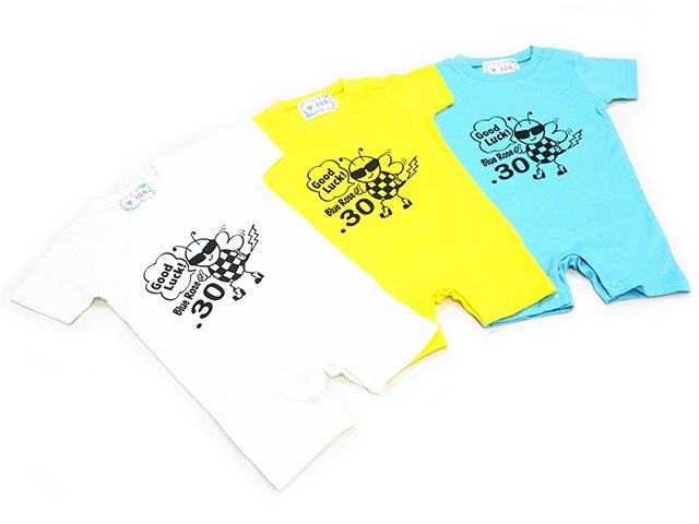 全3色【BLUE ROSE.308/ブルーローズ.308】「High Quality Crew Neck Kids Rompers 308 ...