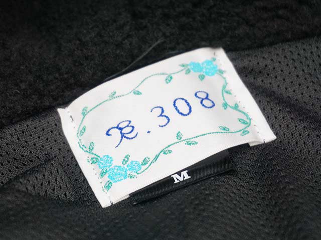 全4色【BLUE ROSE.308/ブルーローズ.308】「Sheep Boa Fleece Full Zip Parka/シープボアフリース ...