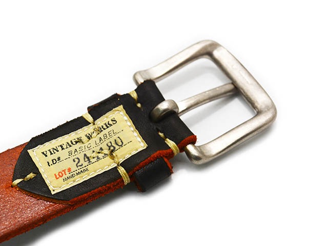 【Vintage Works/ヴィンテージワークス】「Teacore Benz Belt”5736”/茶芯ベンズベルト”5736 ...