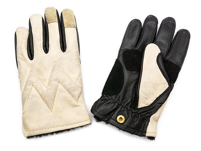 全2色【Vin&Age/ヴィン&エイジ】2023AW「Early Winter Glove”Jagged”/アーリーウインターグローブ”ジャジッド”」(VGW23 J-NS)(ハーレー/バイク ...