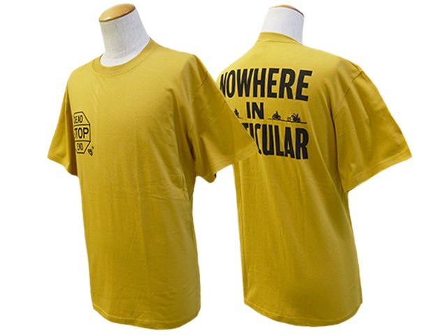 全3色【SIRANO BROS/シラノブロス】2024SS「Middle Weight S/S Tee”NOWHERE IN PARTICULAR”/ミドルウエイトショートスリーブTee”ノー ...