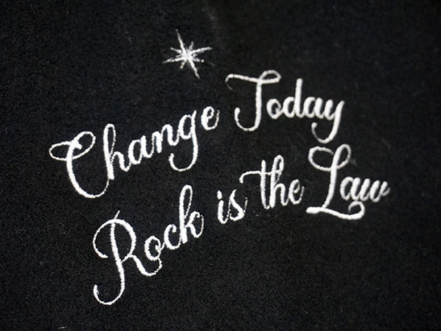 全3色【CAMILLO/カミーロ】2022AW「TOKYO FUCKIN CITY”X”Melton Studium Jacket/トウキョウファッキンシティー”X”メルトンスタジアム ...