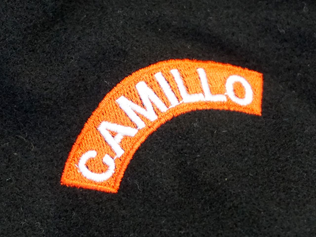 全3色【CAMILLO/カミーロ】2022AW「TOKYO FUCKIN CITY”X”Melton Studium Jacket/トウキョウファッキンシティー”X”メルトンスタジアム ...