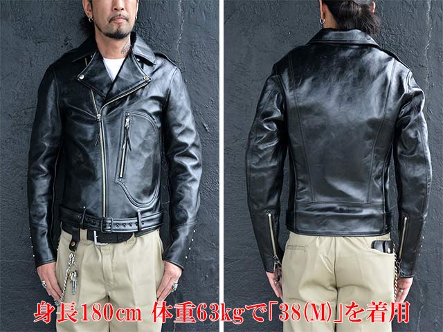 【FREE WHEELERS/フリーホイーラーズ】「1930s Motorcycle Jacket Double Breasted Type ...