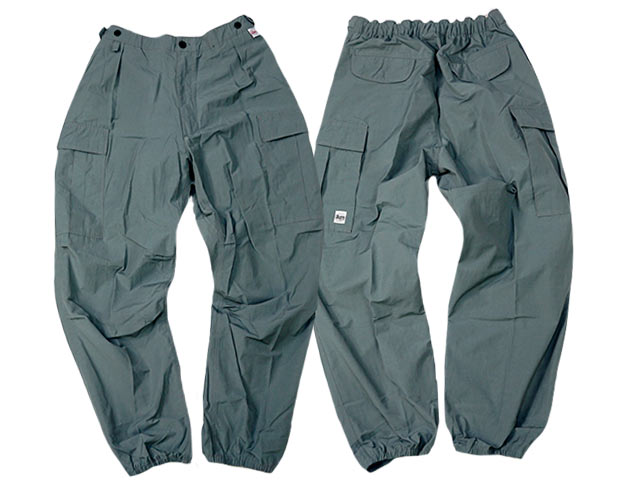 全3色【FLUTTER/フラッター】2024SS「T/C Track Cargo Pants/T/Cトラックカーゴパンツ」(FL24 ...