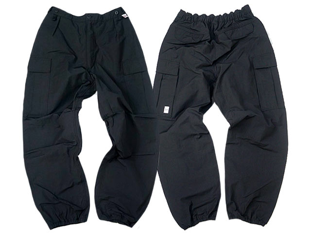 全3色【FLUTTER/フラッター】2024SS「T/C Track Cargo Pants/T/Cトラックカーゴパンツ」(FL24 ...