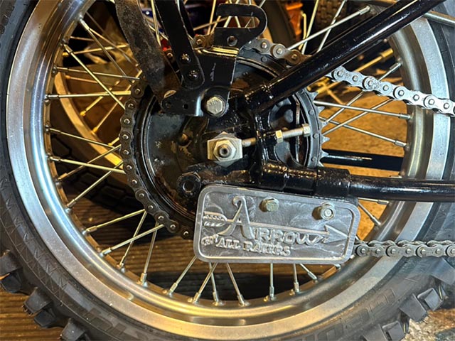 【FIRST ARROW's/ファーストアローズ】「Arrow Racing Chain Guard/アローレーシングチェーンガード」(O ...
