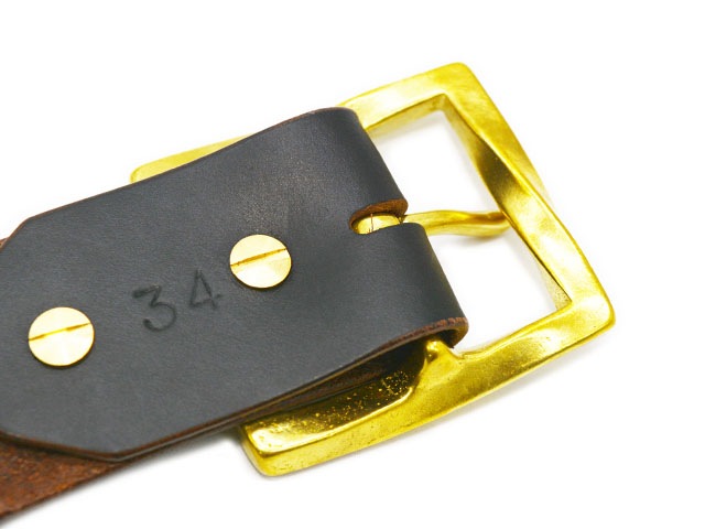 【Migwetch Leather Products/ミーグウィッチレザープロダクツ】「Garrison Belt”Chromexcel ...