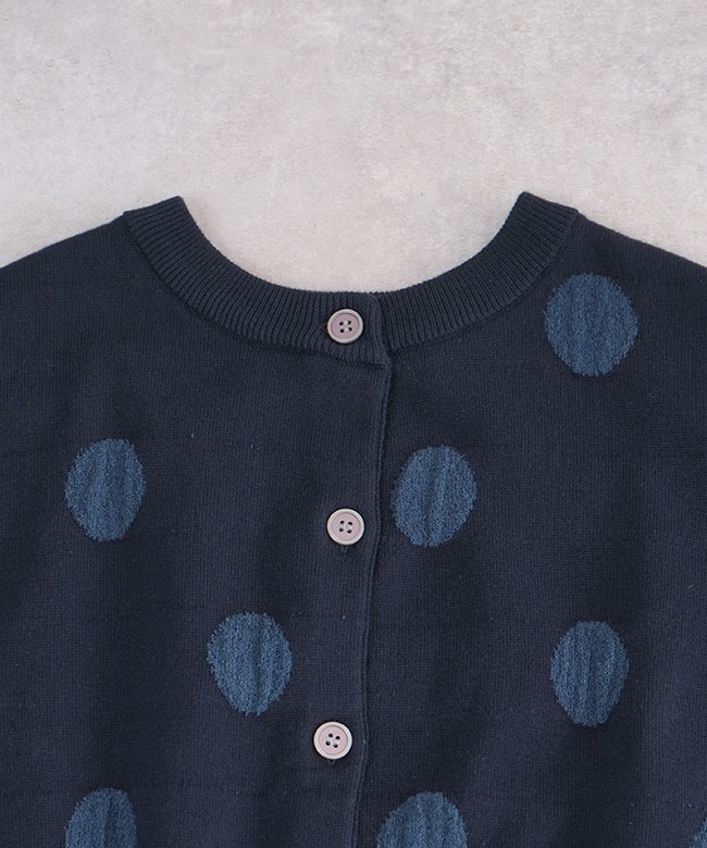 【SALE 50%OFF】mao made(マオメイド) ほんのり MIZUTAMA 2WAY ベスト トップス プルオーバーベスト ドット ...