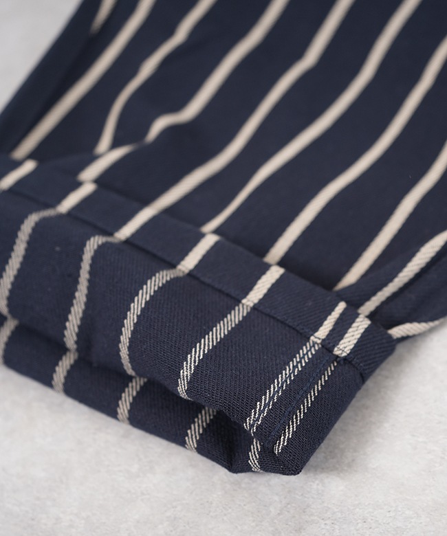 [YTU-25SS-03]Yarmo(ヤーモ)WORK TROUSERS Original Butcher Stripe | ブランドから探す,Y,Yarmo（ヤーモ） | WOODY ...