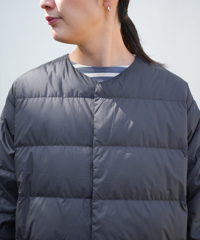 【SALE 30%OFF】ORCIVAL(オーチバル/オーシバル)ROUND NECK LONG COAT ラウンドネックロングコート ライト ...