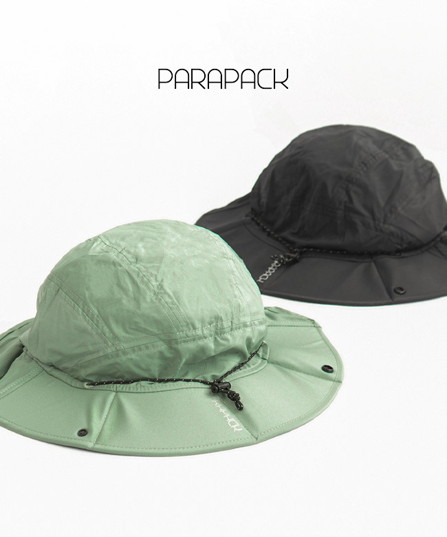 [bcap-og2]PARAPACK(パラパック) B-CAP バケツ型キャップ ハット 帽子 バケットハット パッカブル | ブランドから ...